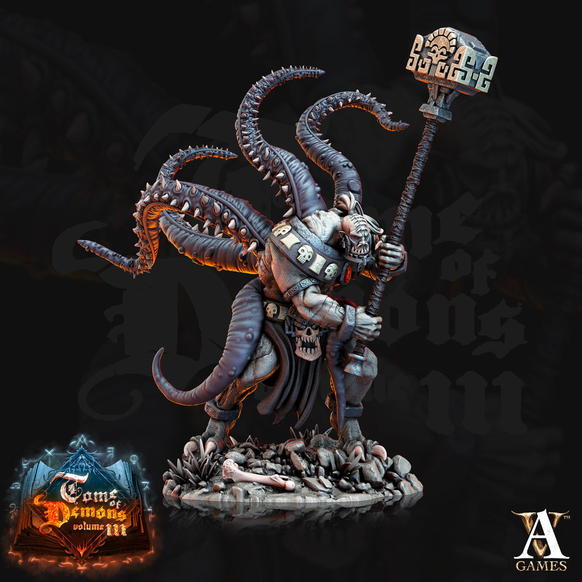 Greater Devil, Demon Resin Miniature | 28mm,32mm Scales (40mm, 50mm, 6 ...