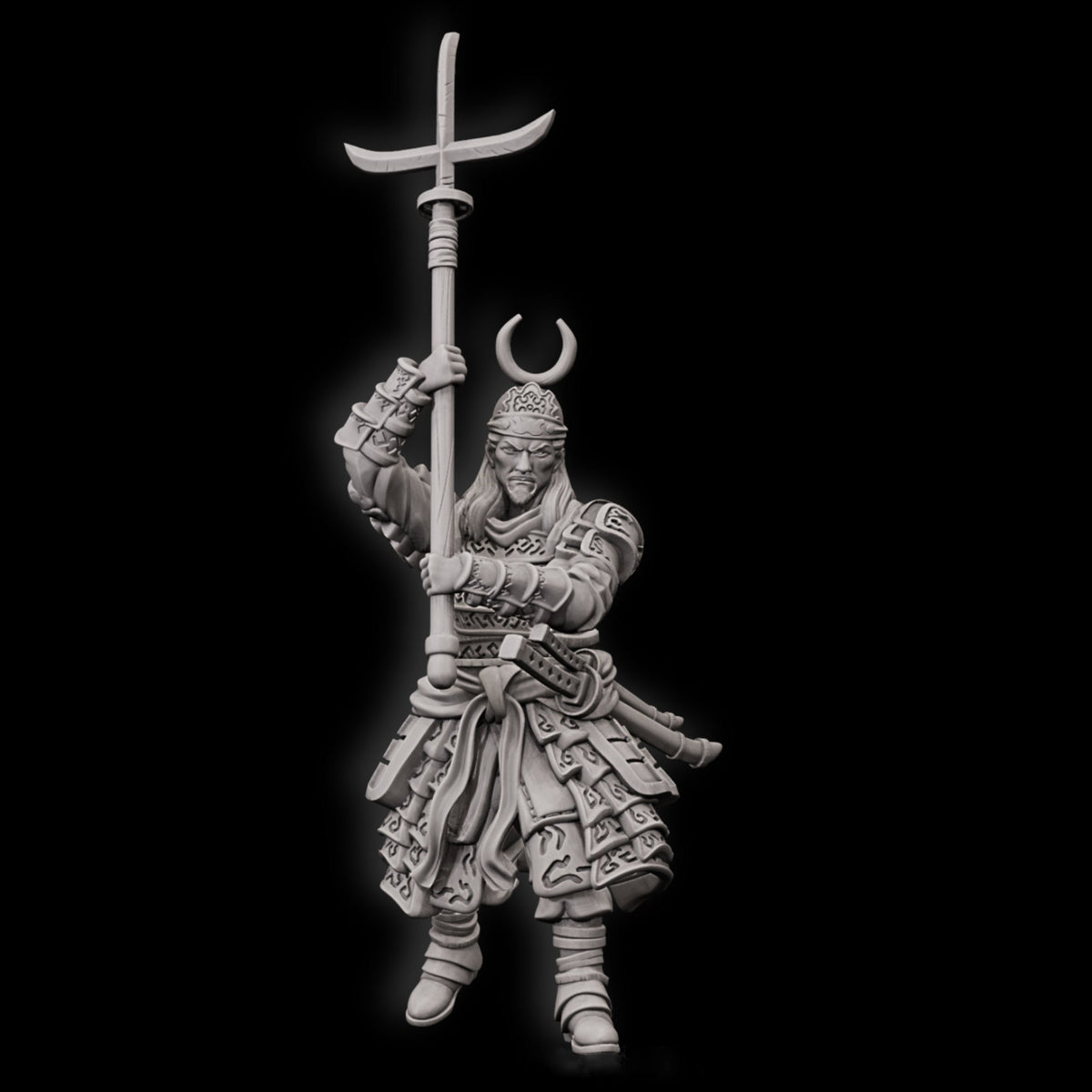 Fighter Battle Master, Samurai, Polearm Master | DnD Miniature 28mm,32 ...